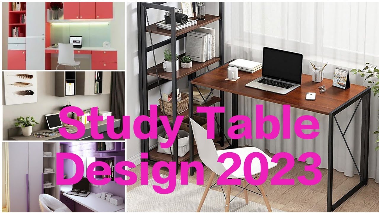 study room table 2023 || study table combination design - Interior 24